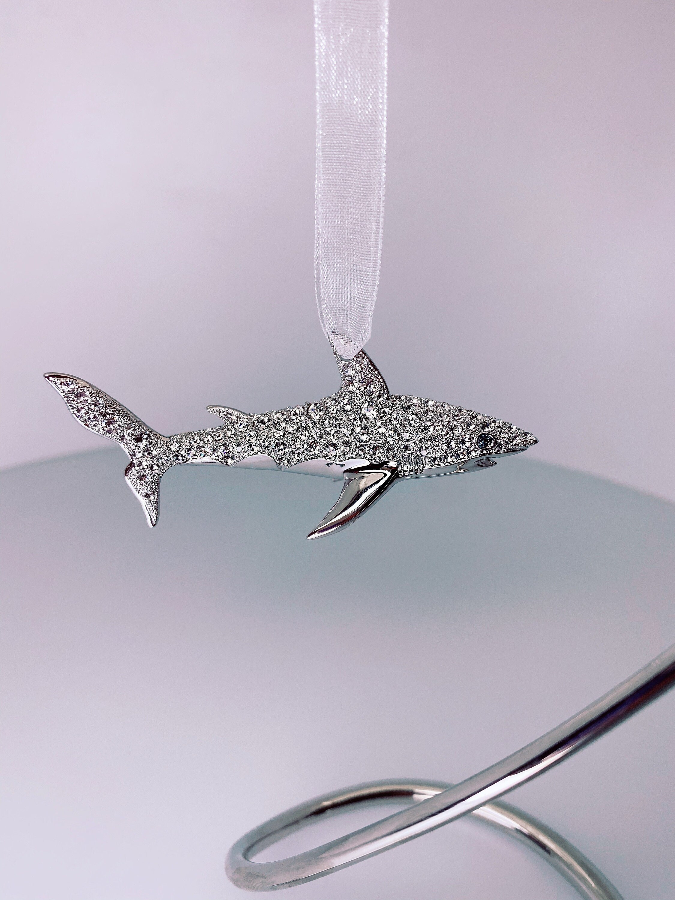 Swarovski™ Crystal Shark Ornament Created Exclusively by Swarovski™ in ...