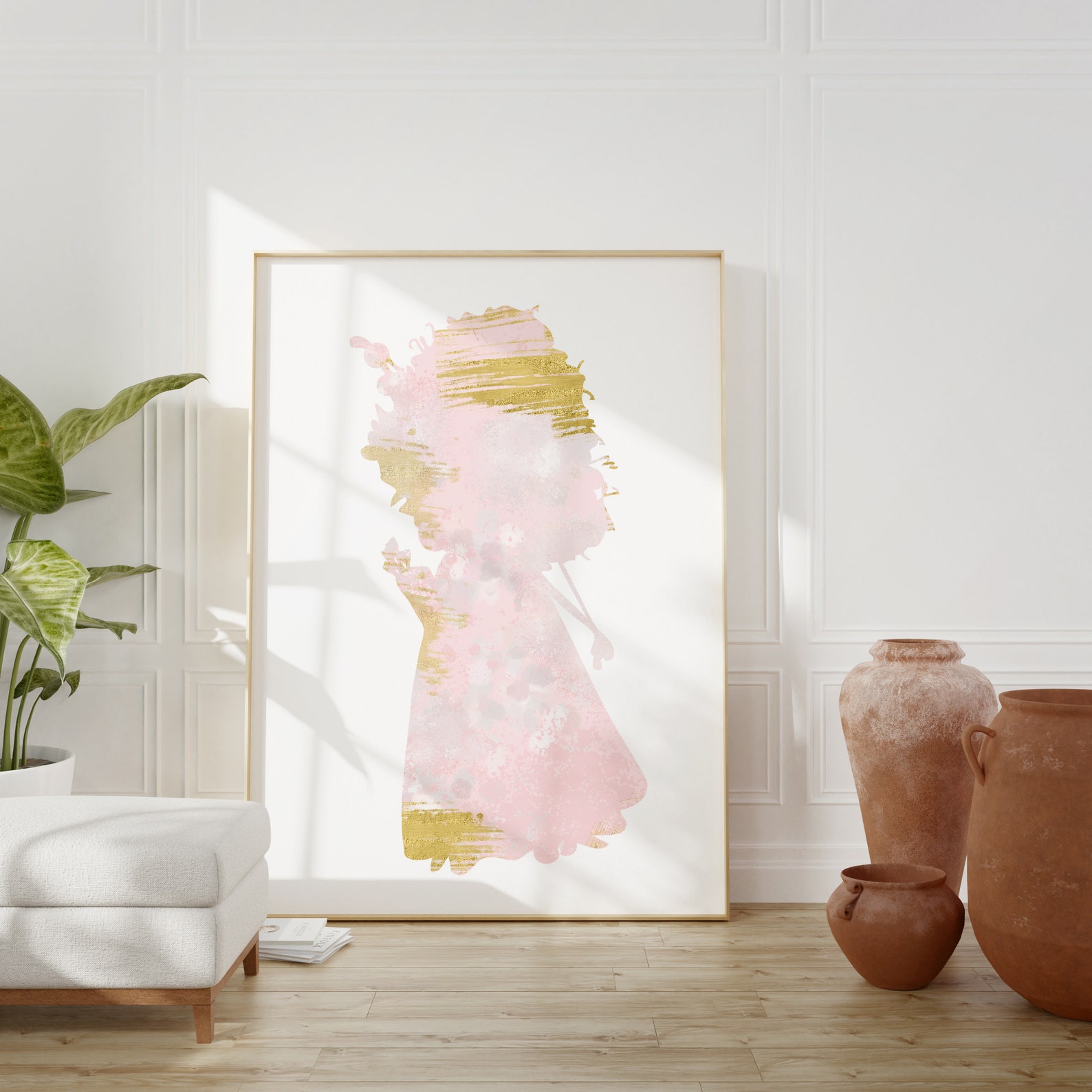 Princess Wall Art Print Set Wall Art Princess Nursery - Etsy