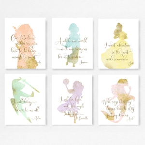 Princess, Princess Wall Art, Princess Nursery, Baby Shower, Princess ...