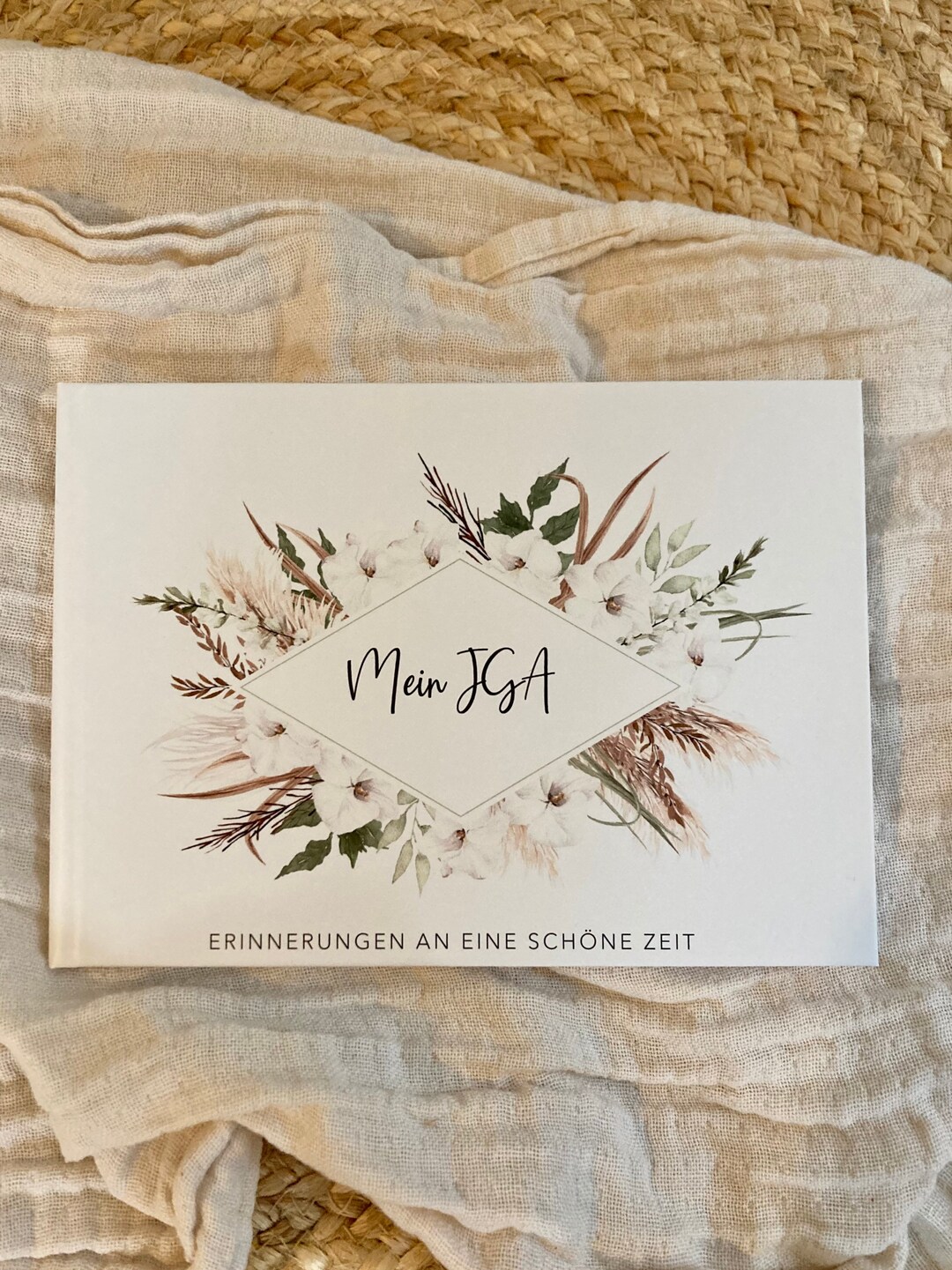 Erinnerungsbuch JGA I Fotoalbum JGA I Mein JGA Buch Boho - Etsy.de