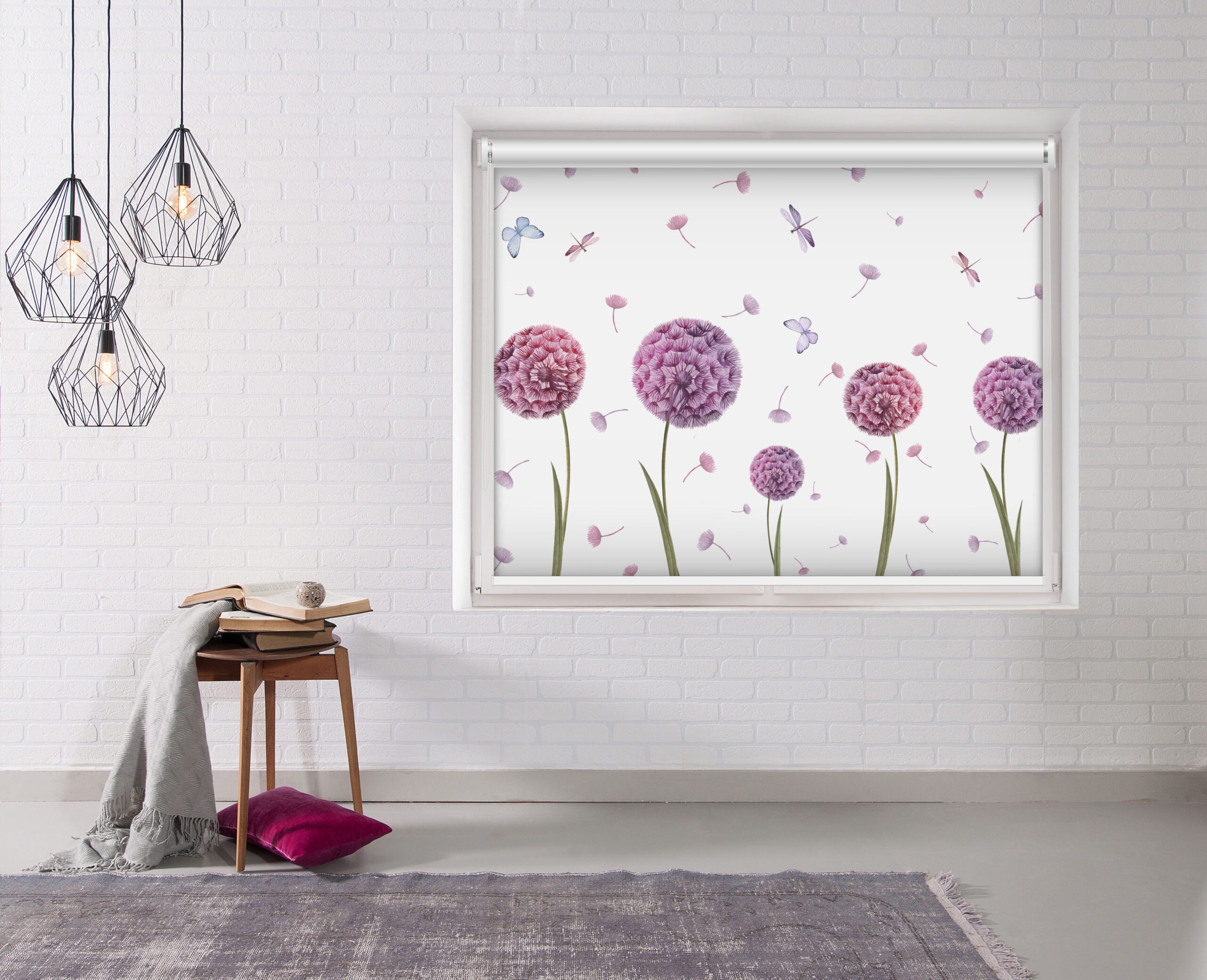 Dandelion – Printed Roller Blind - Etsy