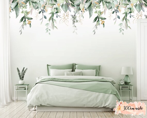 Spring Hanging Garden Wall Decals - Etsy