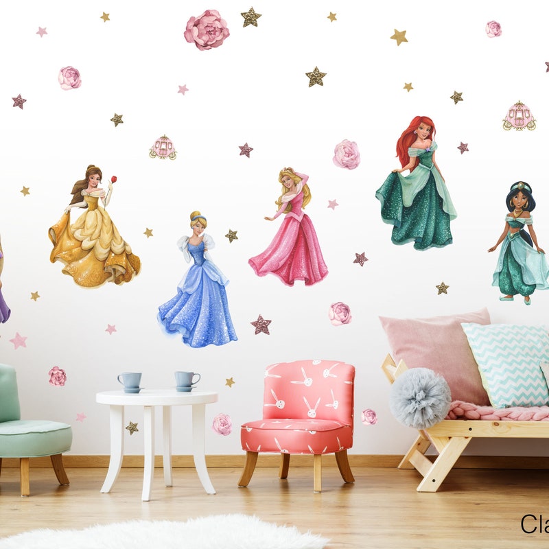 Princess Wall Decal - Etsy Australia