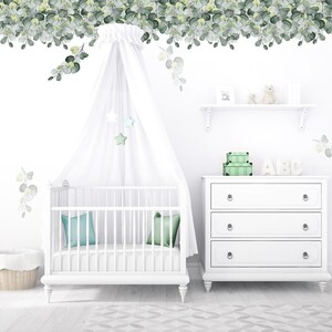 Green Leaf Jungle Wall Decals - Etsy