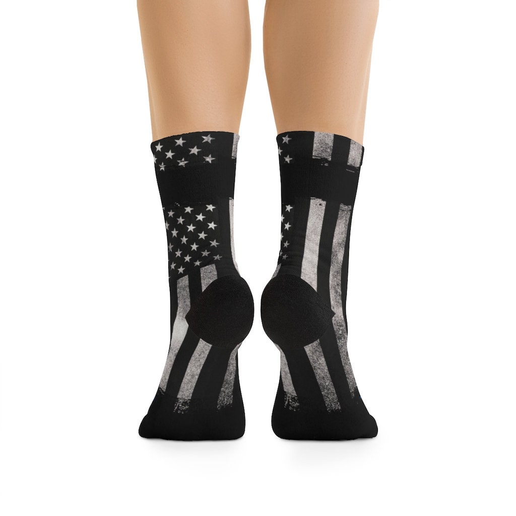 Thin Blue Line Socks - Etsy