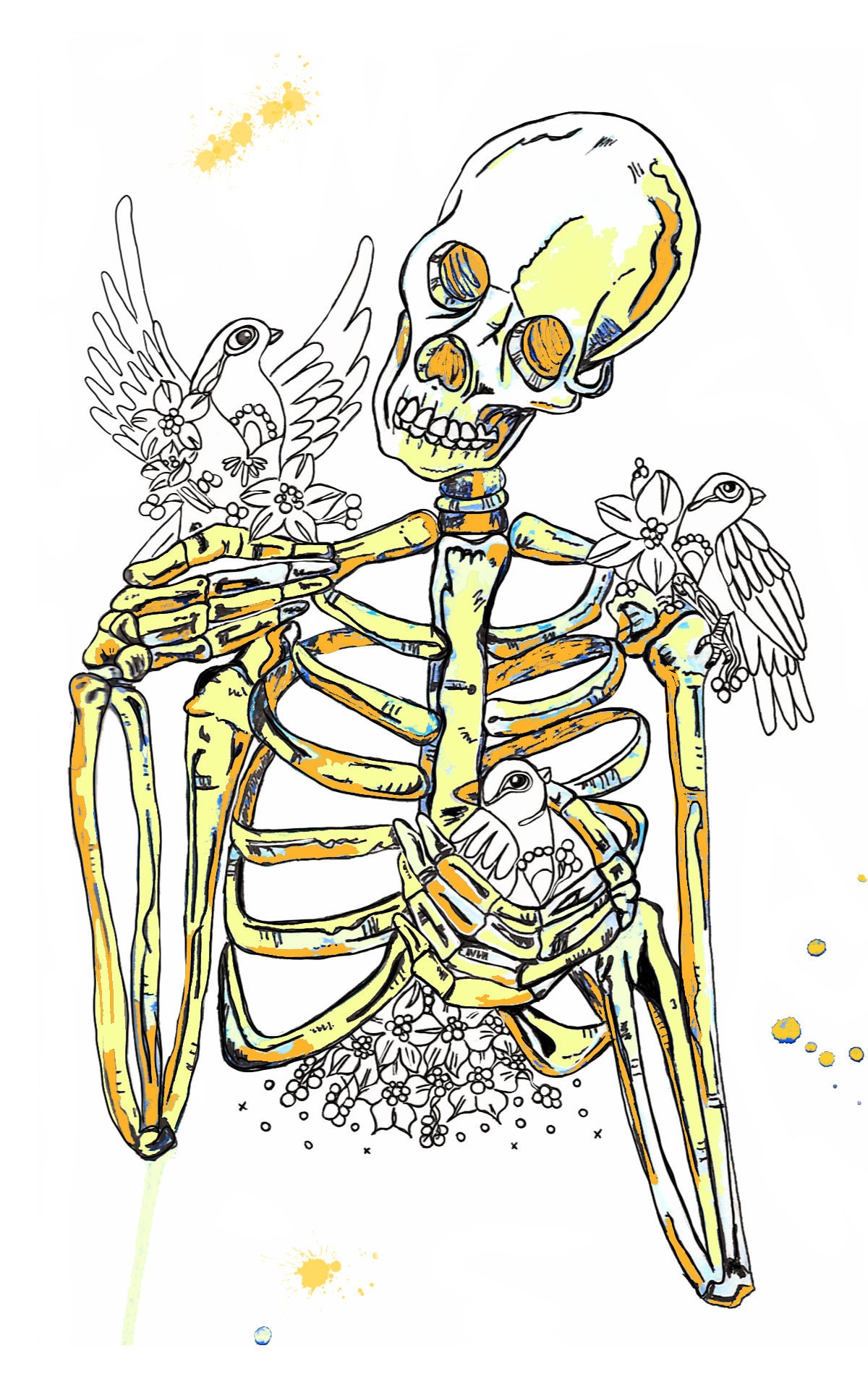 Skeleton Artwork Tumblr