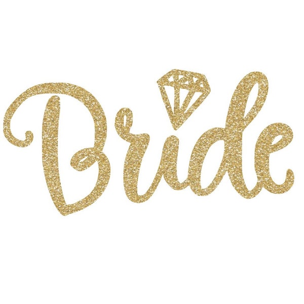 Bride Iron On Etsy