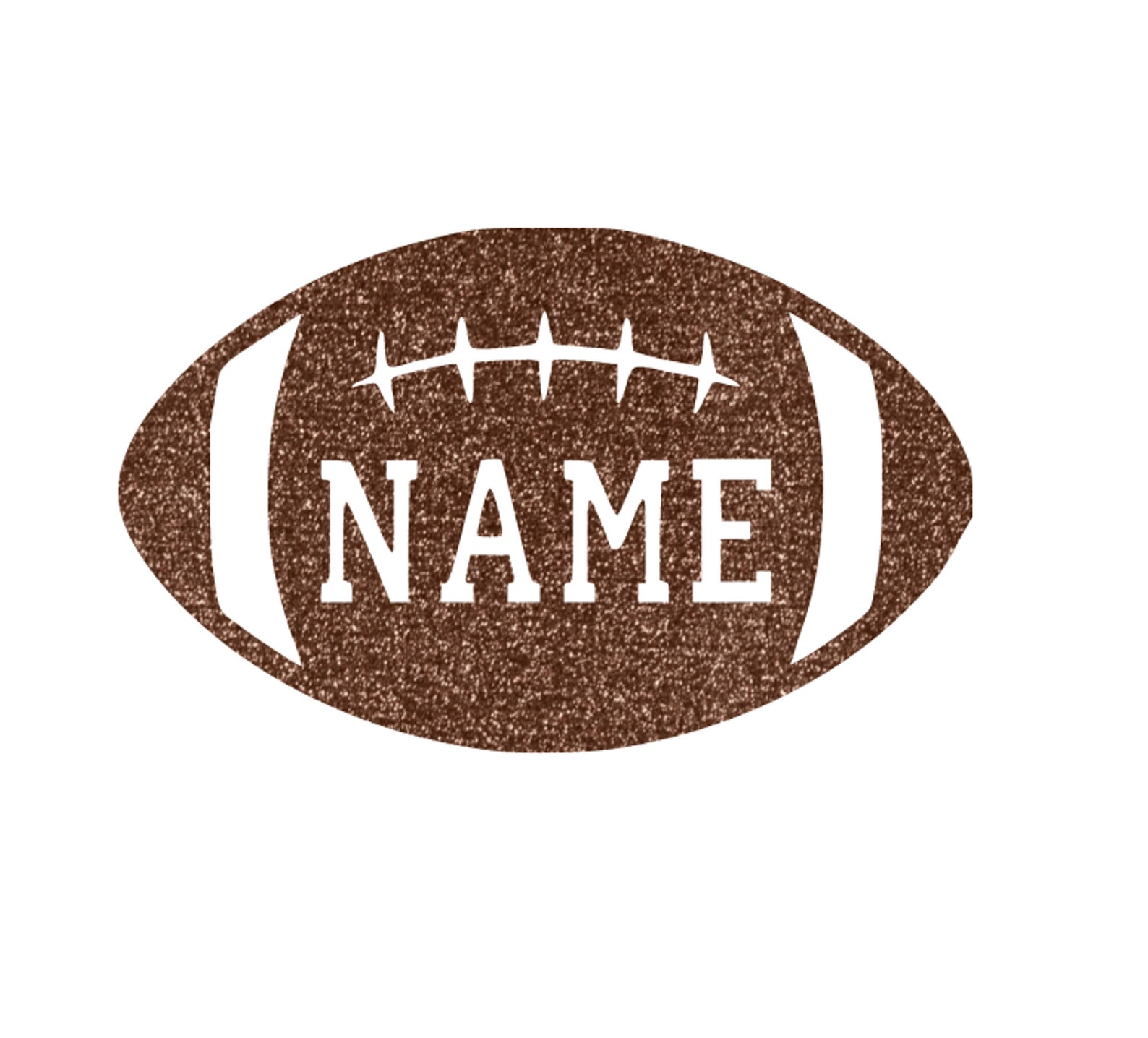 Personalized Football Shirt Iron on Decal Football Name Iron - Etsy