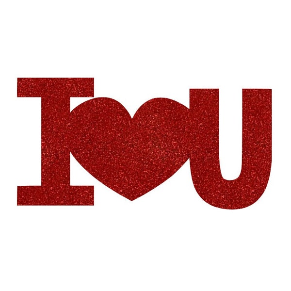 I Love You Heart Valentine's Day Iron - Etsy