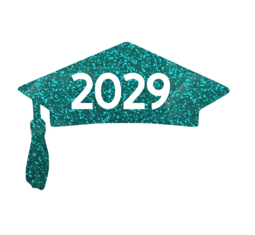 2029 Graduation Cap Iron on Decal, Class of 2029, Graduation Tshirt ...
