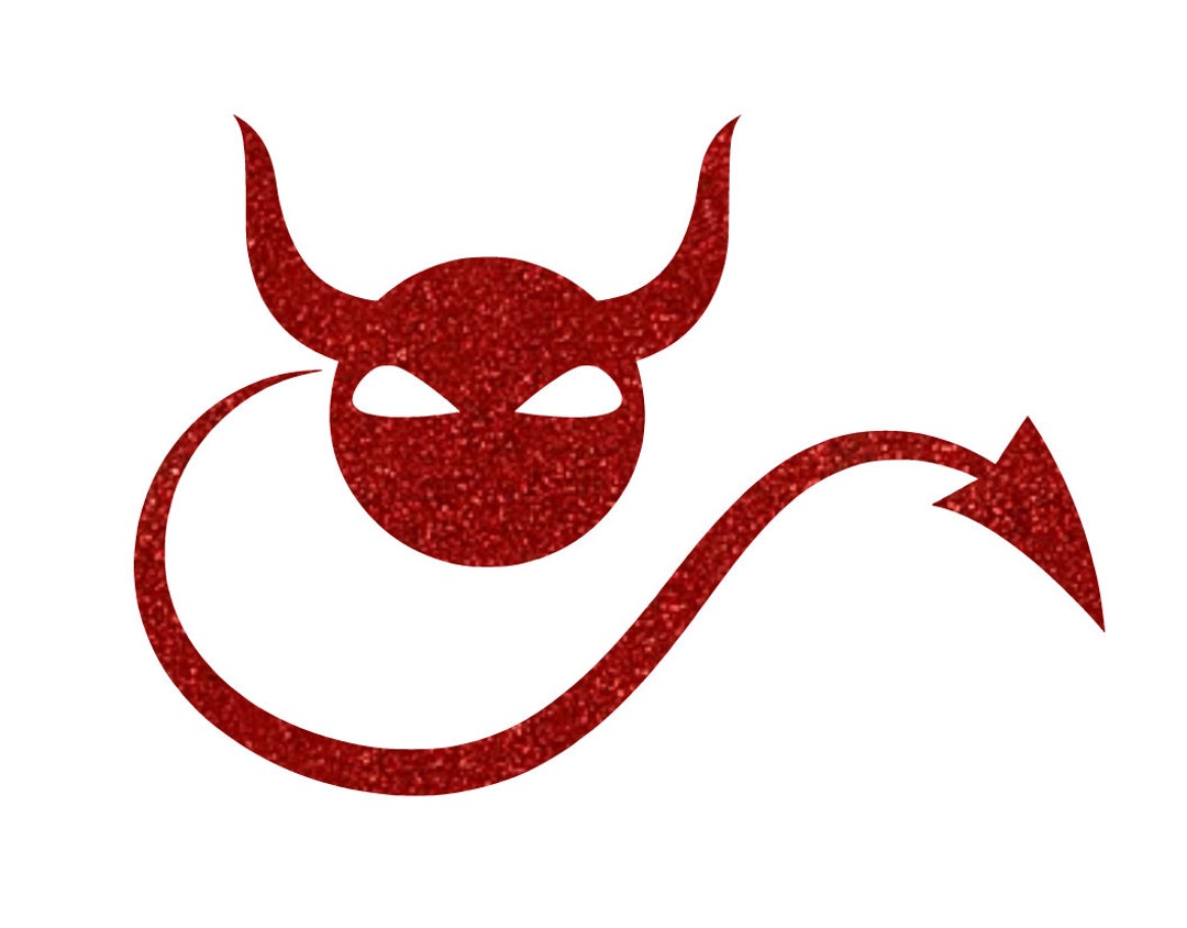 Devil Iron on Patch: Halloween T-shirt Decal, DIY Crafts - Etsy