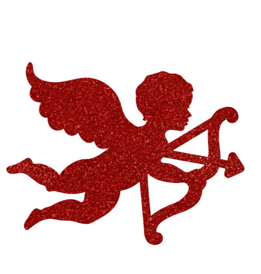 Cupid Iron on Decal: Valentine's Day Vinyl Transfer Patch - Etsy