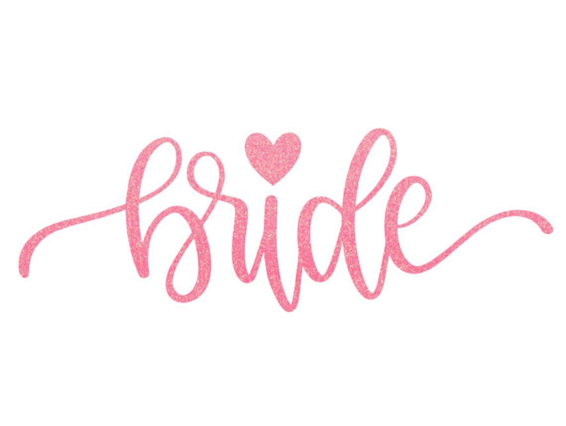 Bride Iron On Decal Diy Wedding Day Shirts Iron On Transfer Etsy