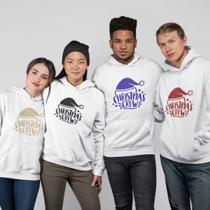 Christmas Crew Iron on Decal: DIY T-shirt Vinyl Transfer, Matching ...