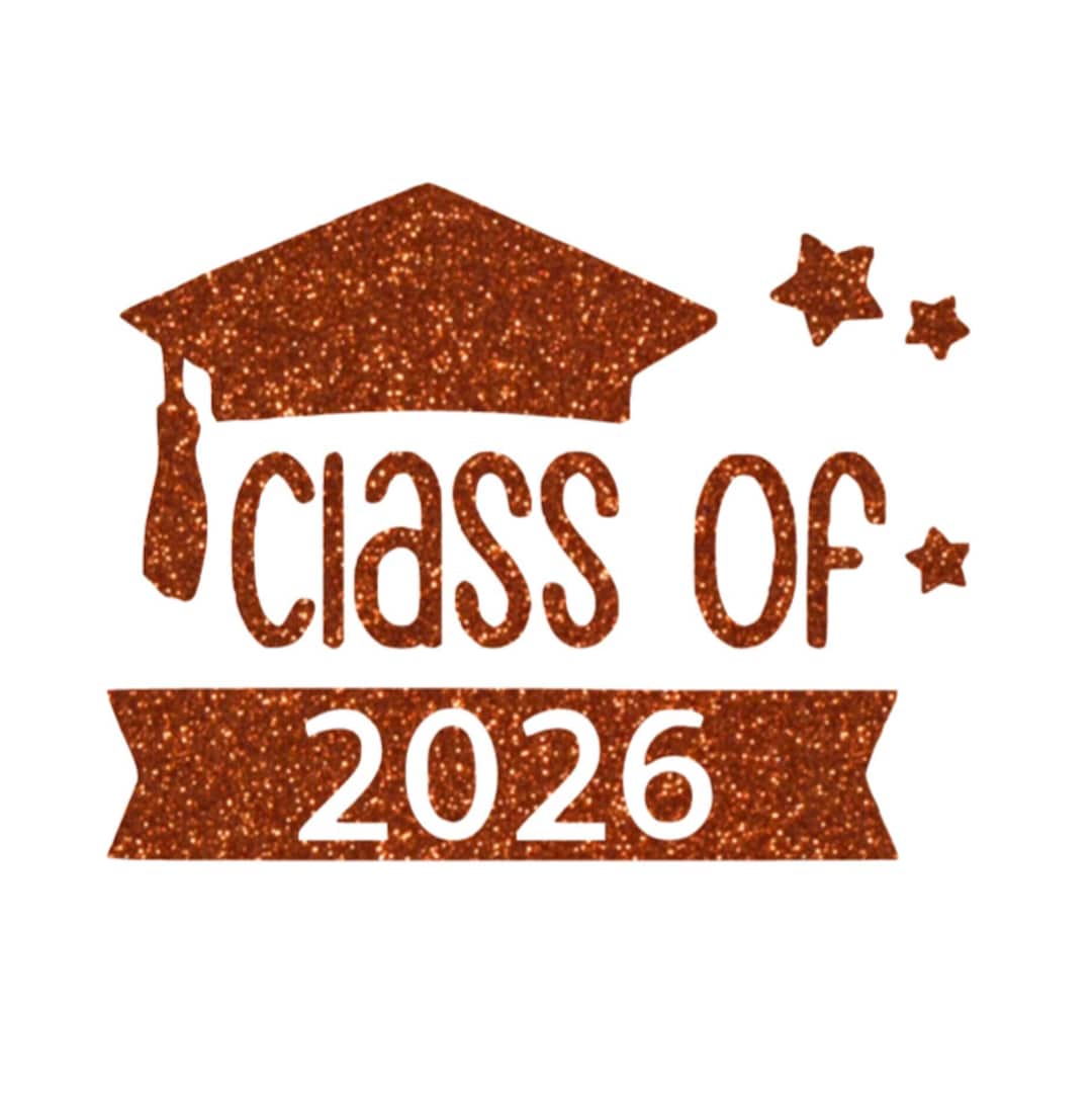 Class of 2026 Iron on Decal: Graduation Heat Transfer Patch - Etsy