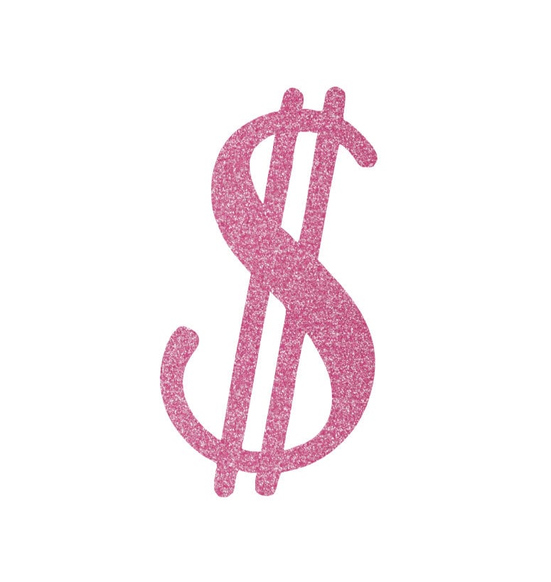 Dollar Sign Iron On Decal Money Symbol Decal TShirt Decal | Etsy