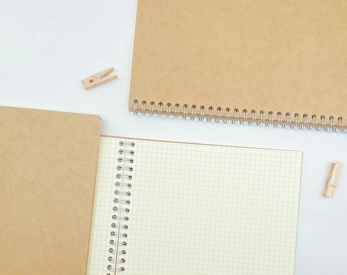 Bulk Kraft Notebooks 60 Pages 30 Sheets 80 Gsm Eco-friendly Paper ...