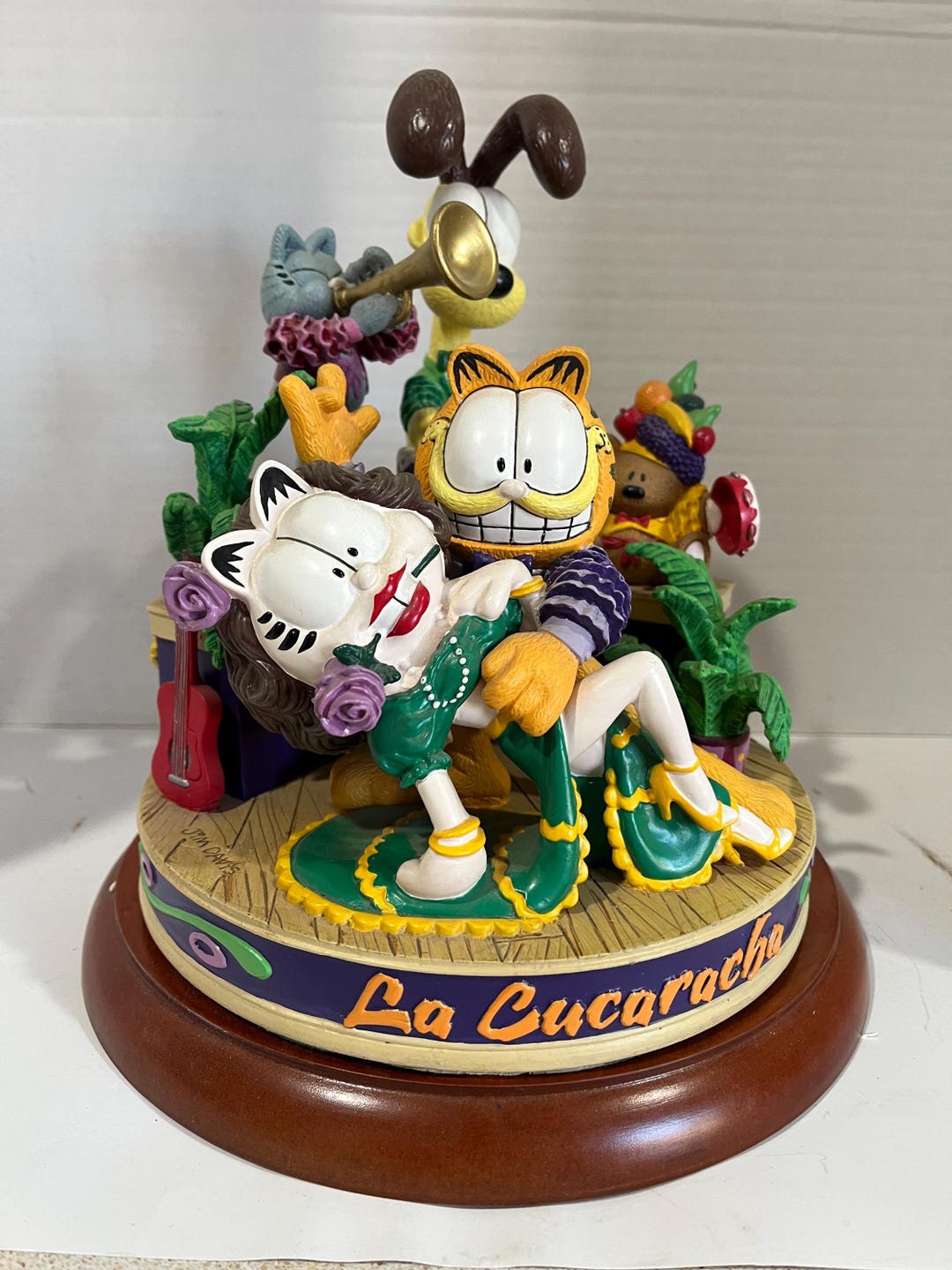 Vintage Garfield 1st Musical Collection “la Cucaracha” Jim Davis ...