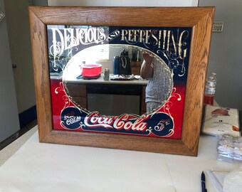 Coca Cola Mirror | Etsy