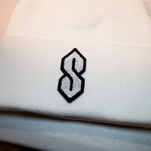Super "s" Old School Drawing 80's-90's Vintage Embroidered Beanie - Etsy