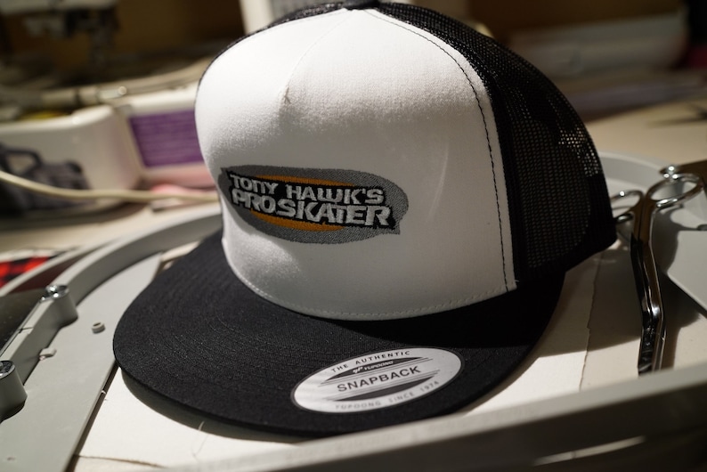 Tony Hawk's Pro Skater Logo Trucker Snapback Hat - Etsy