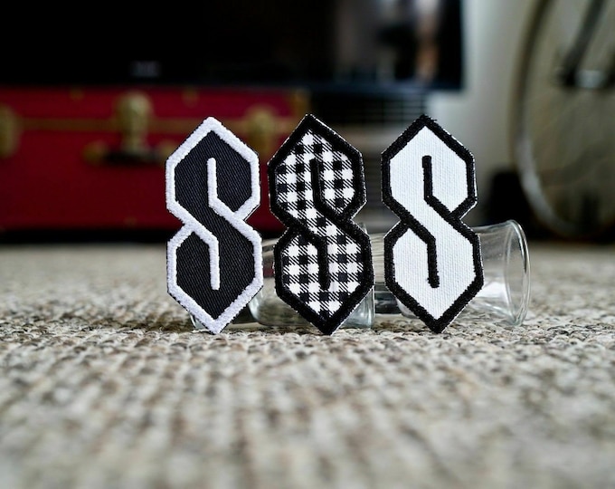 Cool S Shape Patch - Etsy
