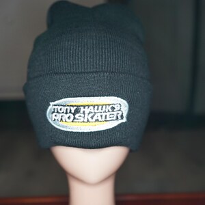 Tony Hawk's Pro Skater Logo, 2000s 90s Y2K Beanie - Etsy