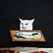 Cat From Lady Yelling at Cat Meme, Smudge the Cat, Taylor Armstrong and ...