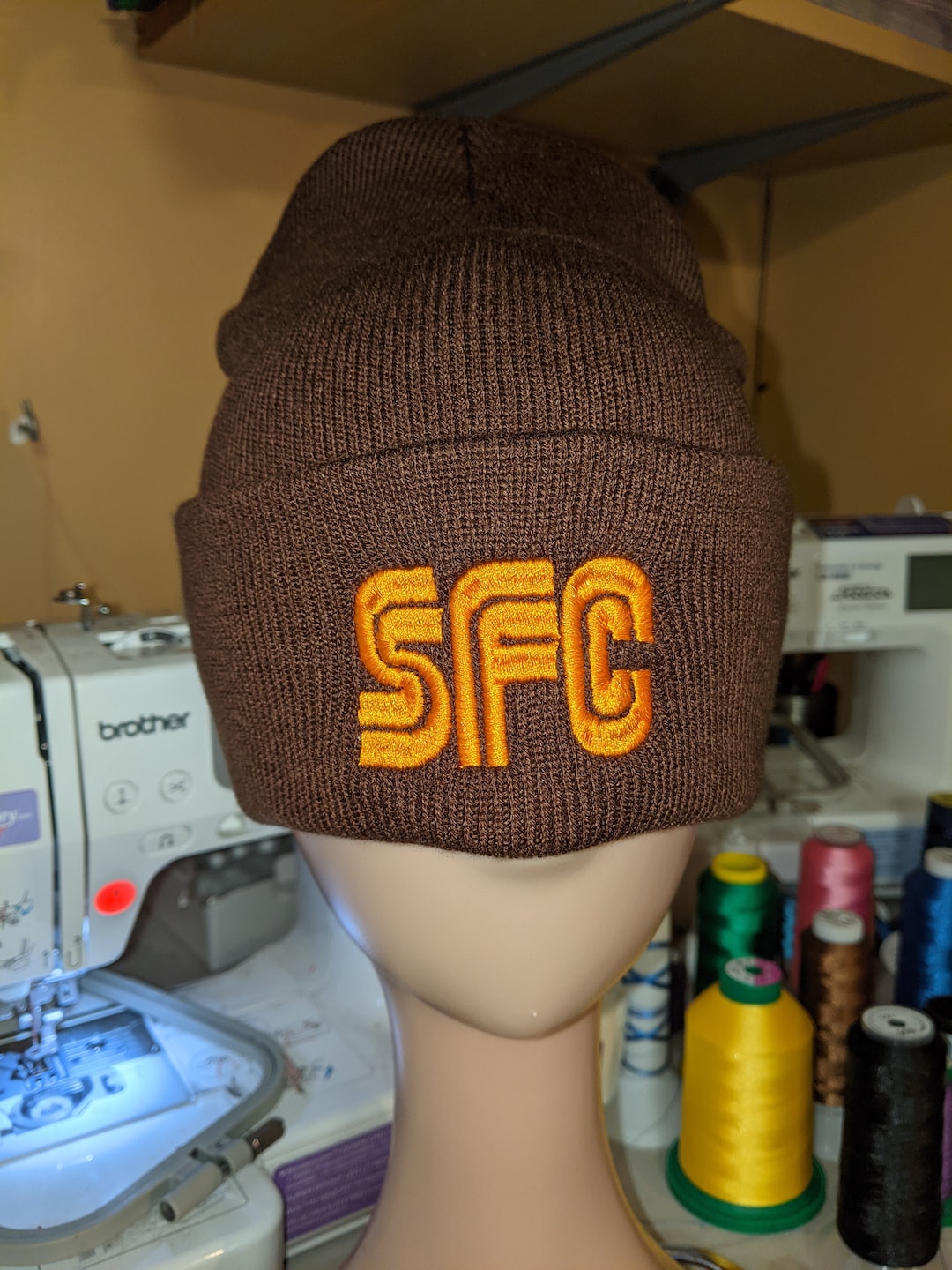 SFC Muni Embroidered Beanie Skull Cap Hat, SF Beanie Hat, San Francisco ...