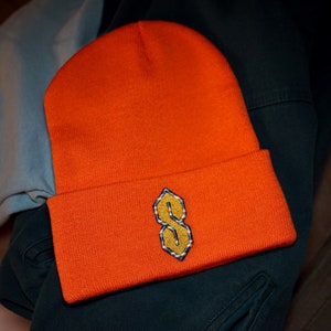 Super "s" Old School Drawing 80's-90's Vintage Embroidered Beanie - Etsy