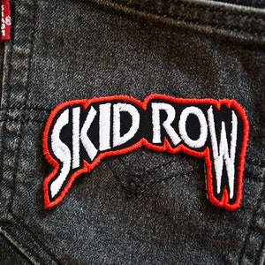 Skid Row, Los Angeles Death Row Records Logo Embroidered Patch - Etsy