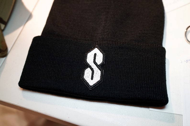 Super "s" Old School Drawing 80's-90's Vintage Embroidered Beanie - Etsy