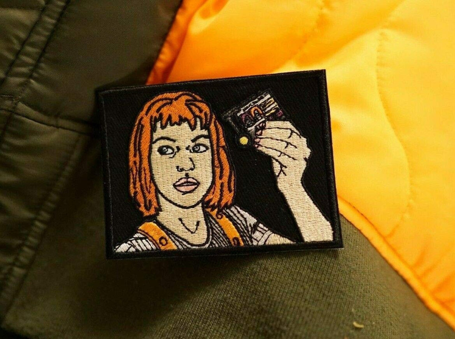Leeloo Dallas Multipass the 5th Element Milla Jovovich - Etsy