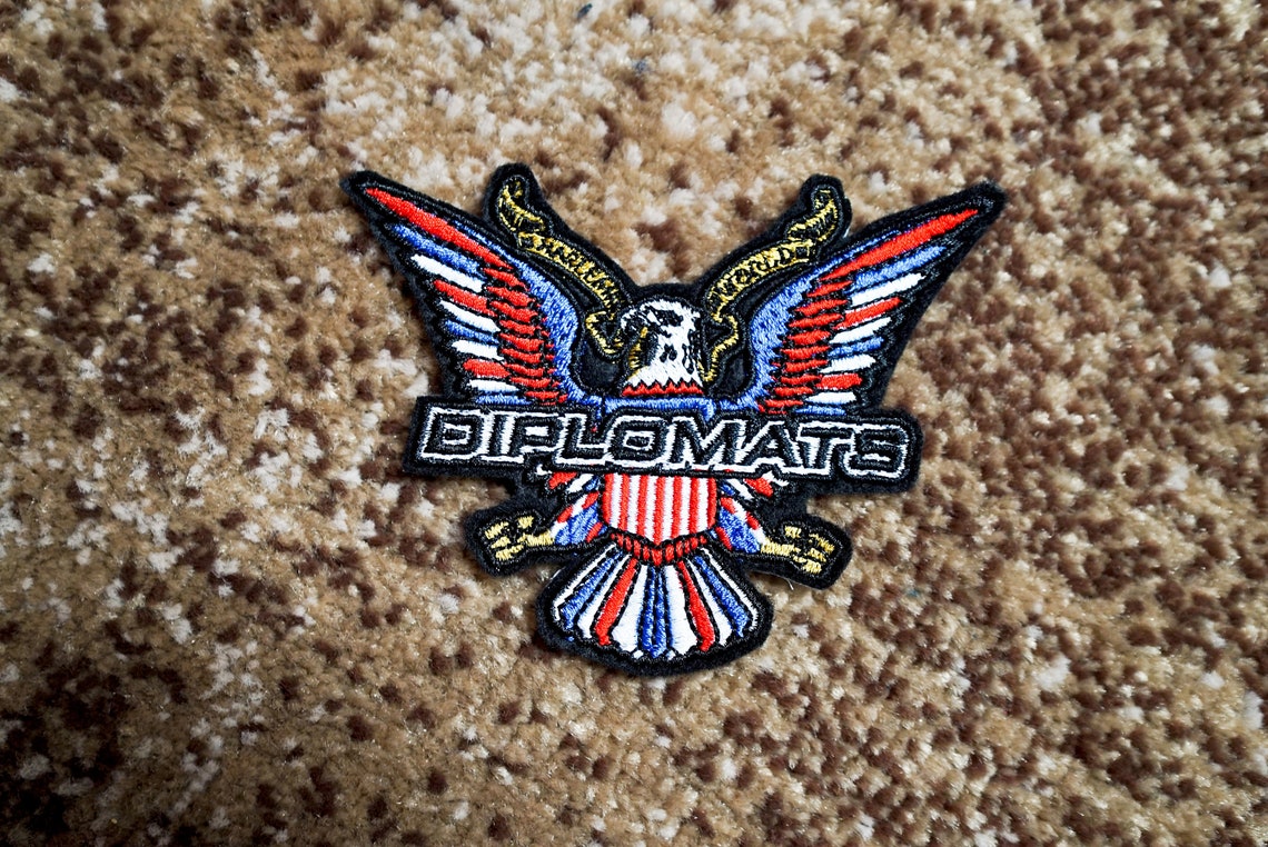 Diplomats Logo Embroidered Patch, Camron, Jim Jones, Juelz Santana, New ...