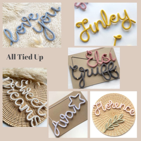 Wire Words - Etsy UK