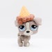 LPS Cute Collie 237 Authentic Littlest Pet Shop Hasbro Collector Toys ...