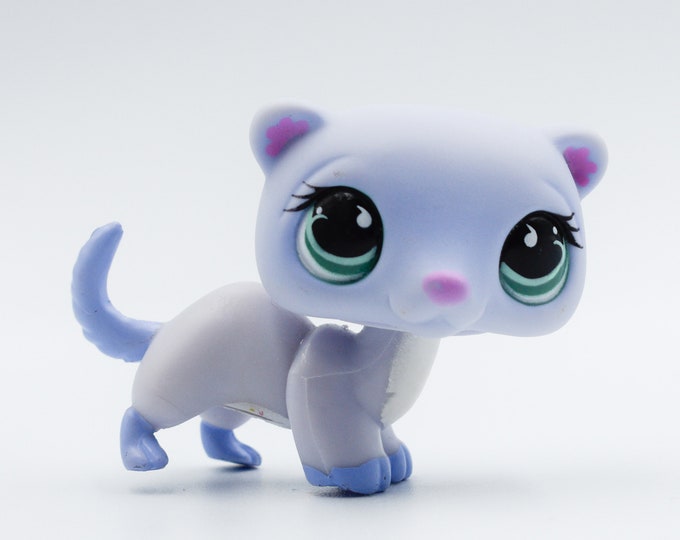 LPS | Littlest Pet Shop | #880 Purple Ferret | Hasbro | Collector Toys ...
