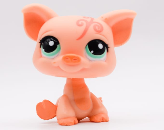 LPS | Littlest Pet Shop | #998 Pig | Hasbro | Collector Toys | Petshop ...