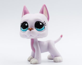 LPS Pink Great Dane 1022 Authentic Littlest Pet Shop | Etsy