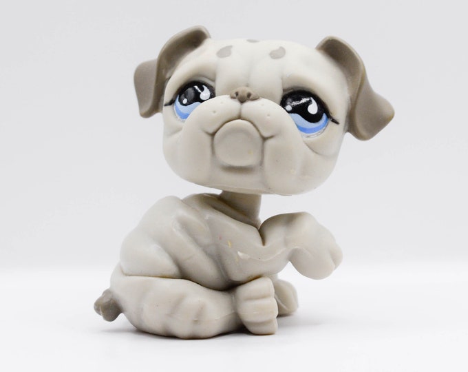 LPS | Cute Bulldog #508 | Authentic Littlest Pet Shop | Hasbro ...