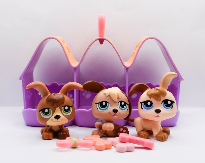 LPS | Littlest Pet Shop | Petriplets Puppies | Hasbro | Collector Toys ...