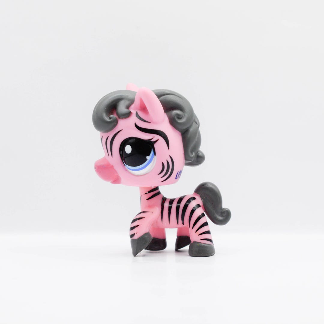 LPS Littlest Pet Shop 2078 Pink Zebra Hasbro Collector Toys Petshop ...