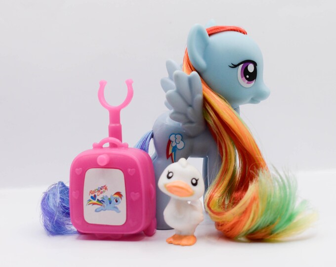 My Little Pony | Traveling Rainbow Dash | G4 | Hasbro | Toy Collector ...