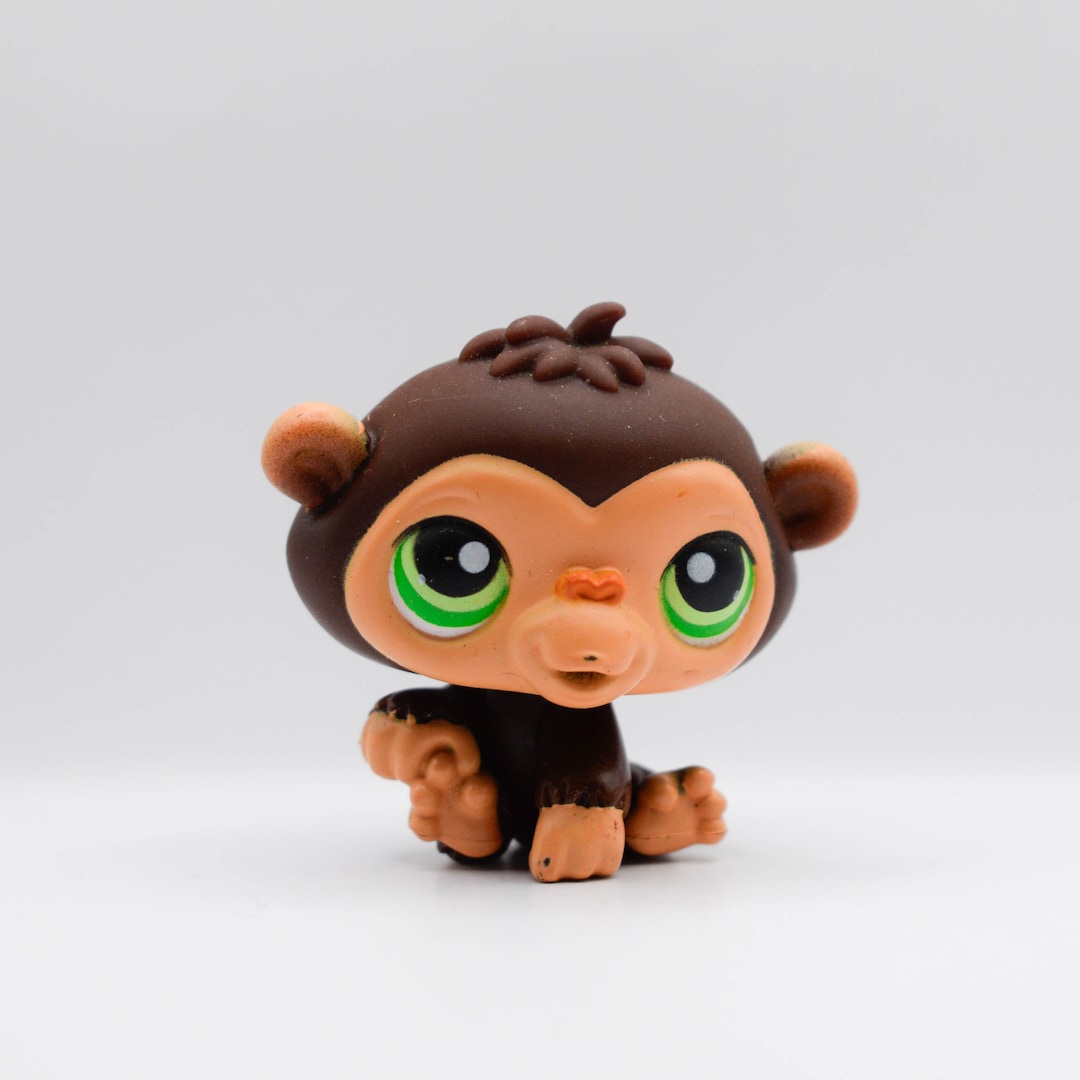 LPS Littlest Pet Shop 223 Chimpanzee Hasbro Collector Toys Authentic ...