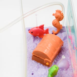 LPS Littlest Pet Shop Bobbing Fish Treasure Chest Cove Kenner Collector ...