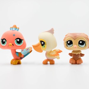 LPS | Mixed Lot of Birds | Authentic Littlest Pet Shop | Hasbro ...