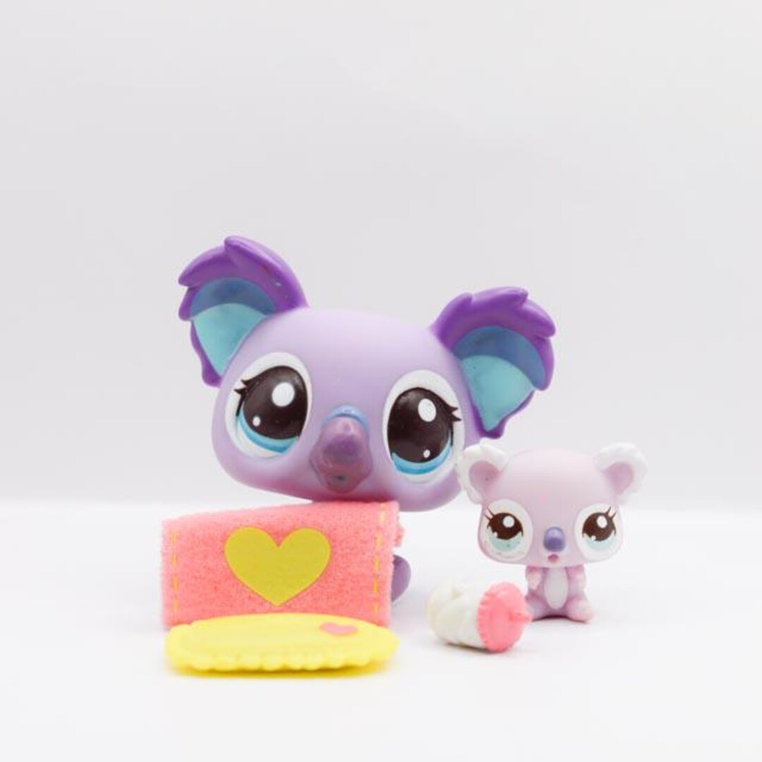 LPS | Littlest Pet Shop | Mommy and Baby Koala #2501 and #2502 ...