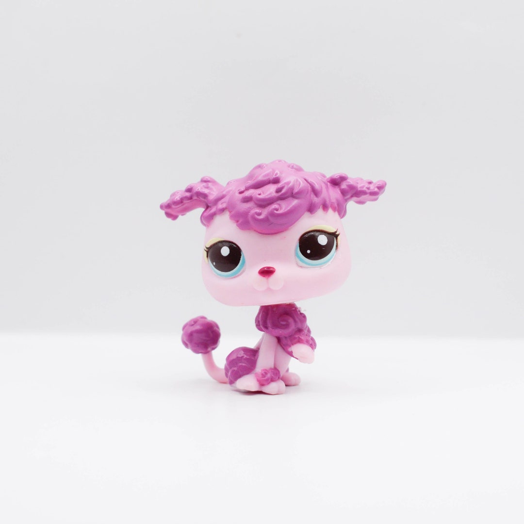 LPS Sweet Poodle 2497 Authentic Littlest Pet Shop Hasbro Collector Toys ...