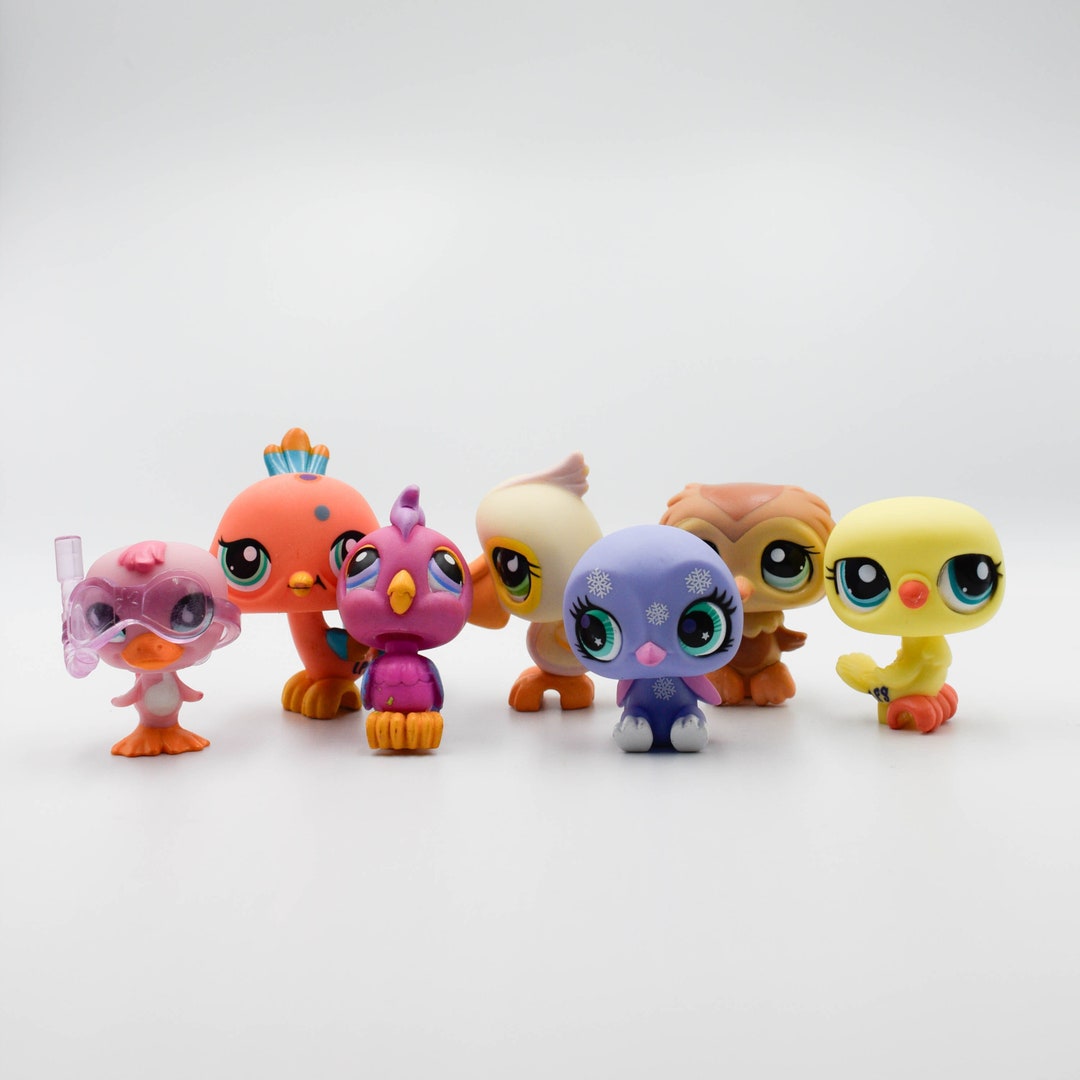 LPS | Mixed Lot of Birds | Authentic Littlest Pet Shop | Hasbro ...