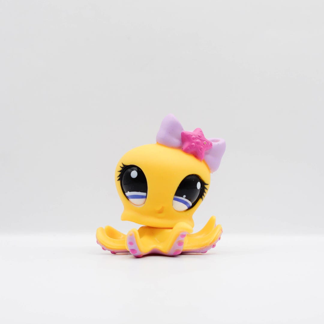 LPS | Cute Octopus #1146 | Authentic Littlest Pet Shop | Hasbro ...